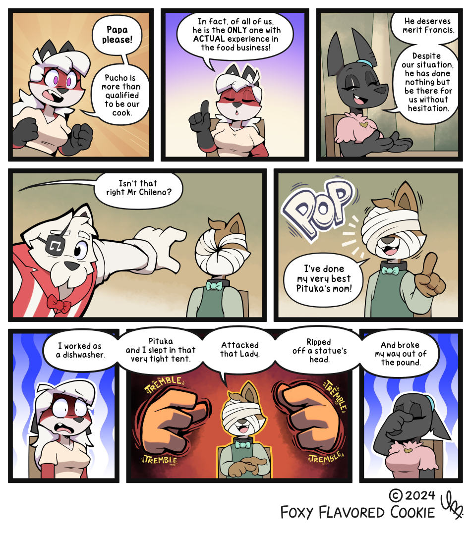 Comic 845 – Dumb Quitting – Foxy Flavored Cookie